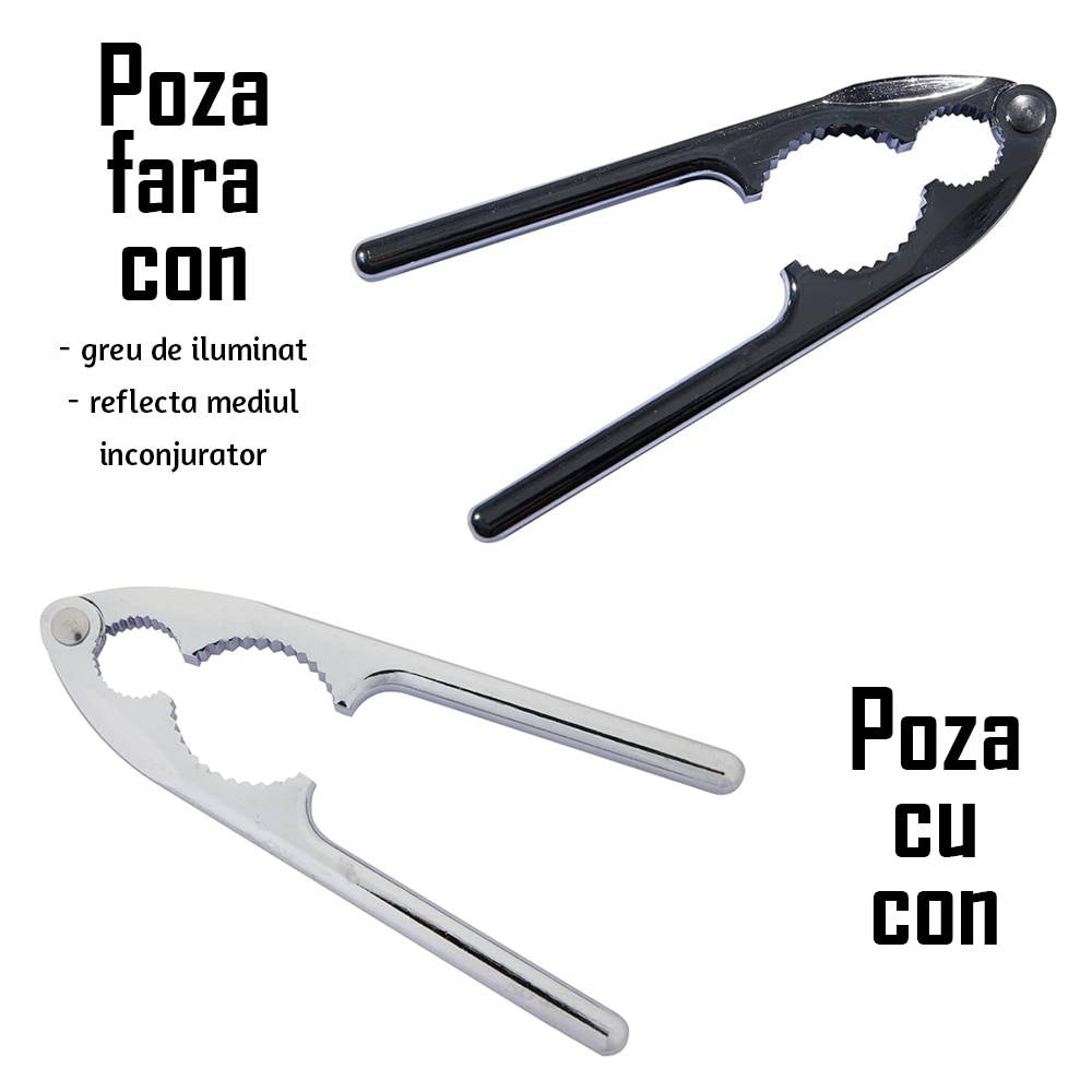 Con de difuzie lumina pentru fotografierea produselor puternic ...