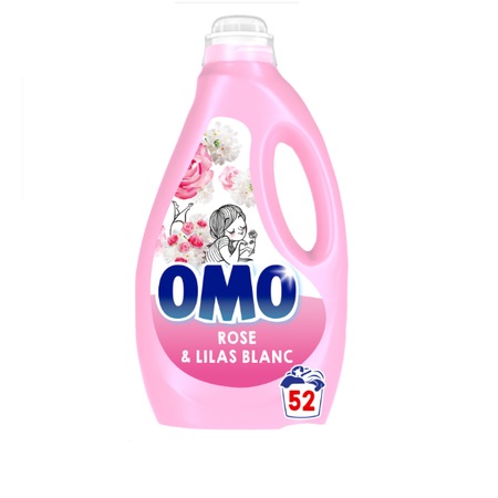OMO Detergent Lichid 52 sp. 2, 6 L Pink &White Liliac - eMAG.ro