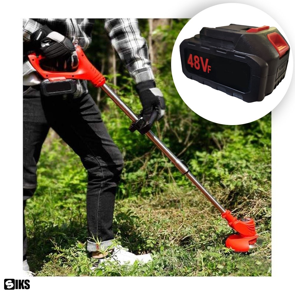 Acumulator De Rezerva 48V Cu 2 PINI Compatibil Cu Motocoasa SIKS ...