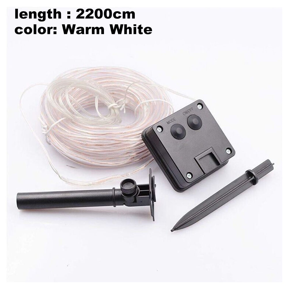 Lampi solare, 8 modele, lumina calda alba, pentru gradina/gard/piscina ...