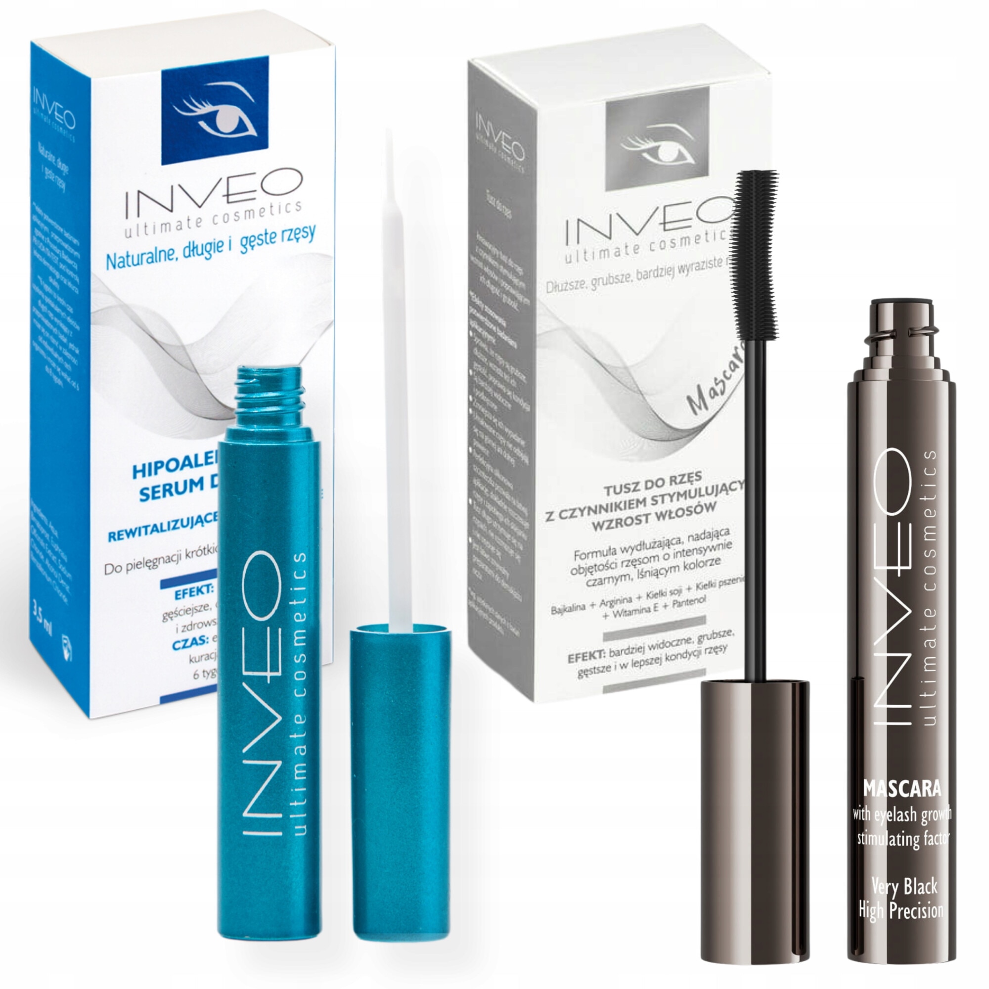 Set mascara, Ser pentru cresterea genelor, Gene lungi, Gene naturale ...