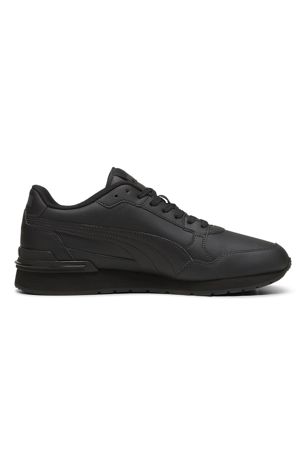 Puma, Pantofi sport de piele si piele ecologica ST Runner v4 - eMAG.ro