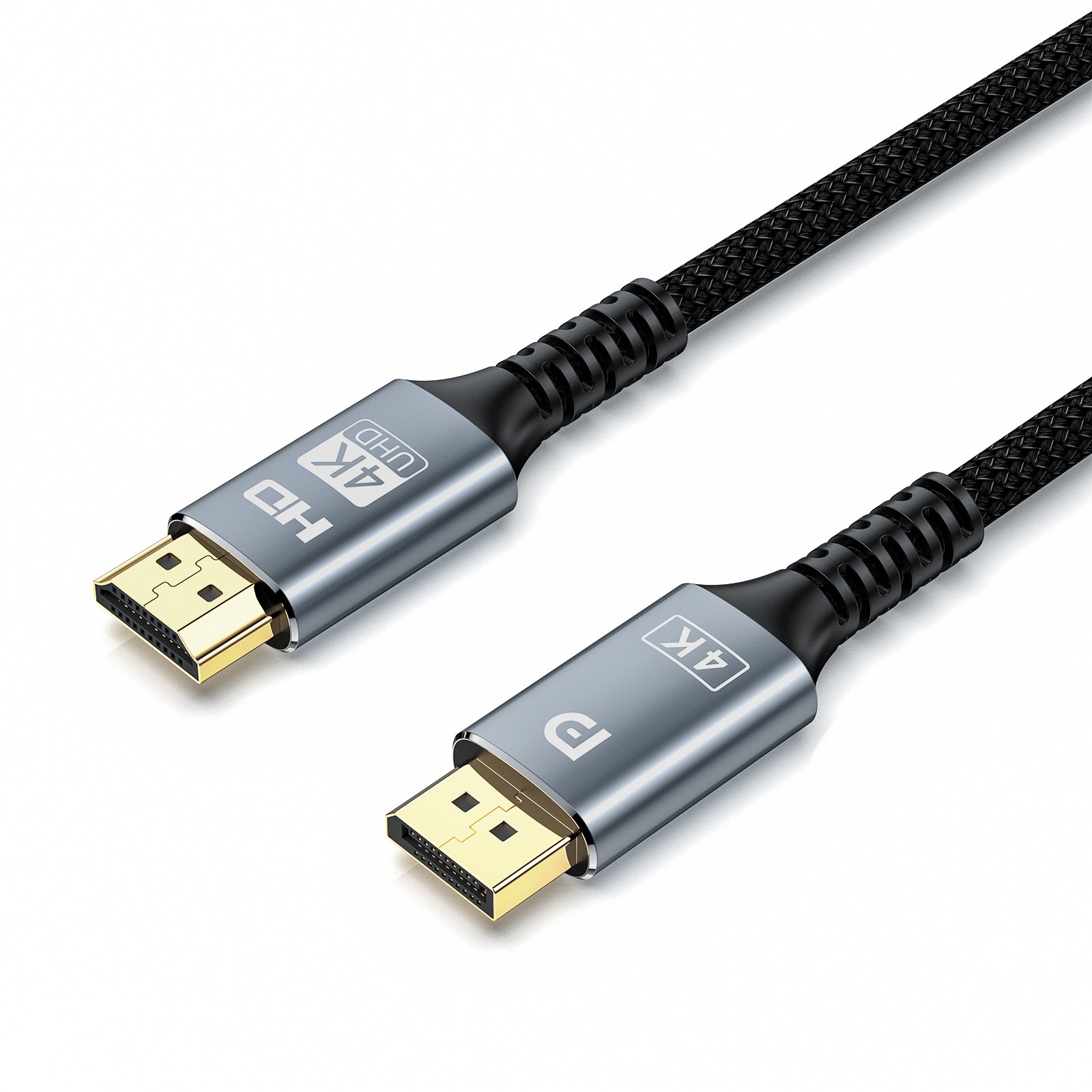 Cablu Adaptor, Display Port la HDMI 4K HDR Tata, JADAYA, 1.5M ...