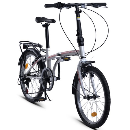 Bicicleta Pliabila cu Roti de 20", echipare Shimano/Saiguan, Frane V ...