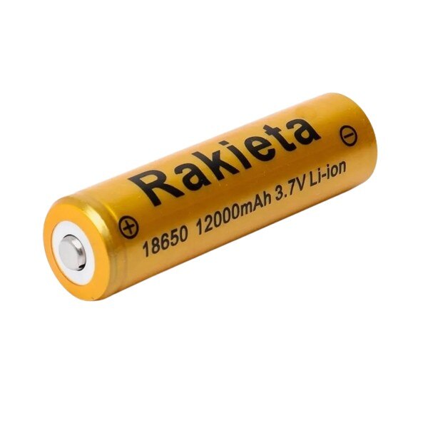 Акумулаторна батерия, 18650 Li-Ion, IdeallStore, 12000mAh, жълта - eMAG.bg