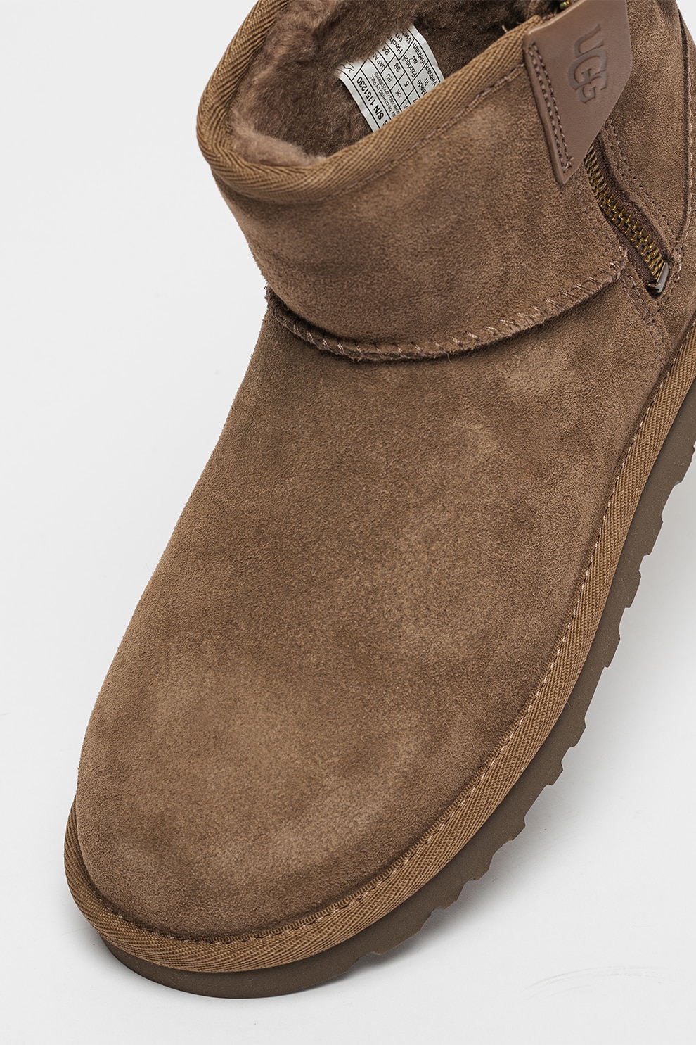 UGG, Ghete de piele intoarsa cu fermoar Bailey - eMAG.ro