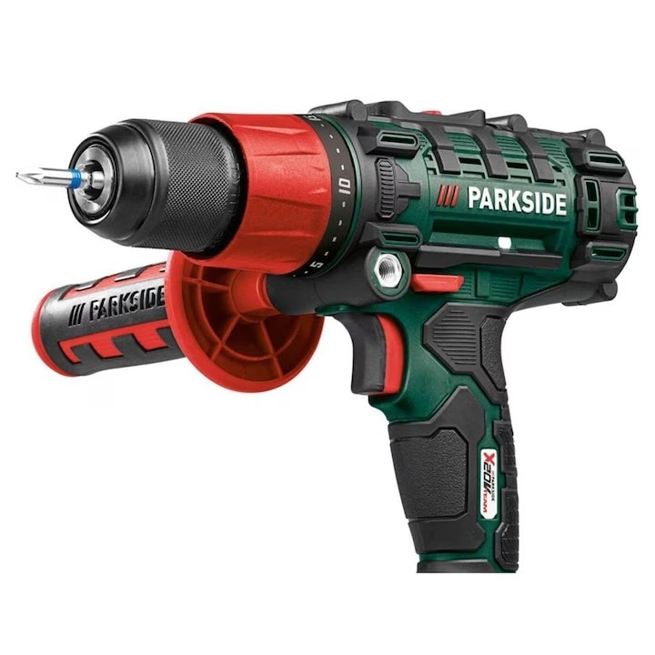 Masina de gaurit cu percutie cu acumulator PSBSA 20-Li C3, Parkside ...