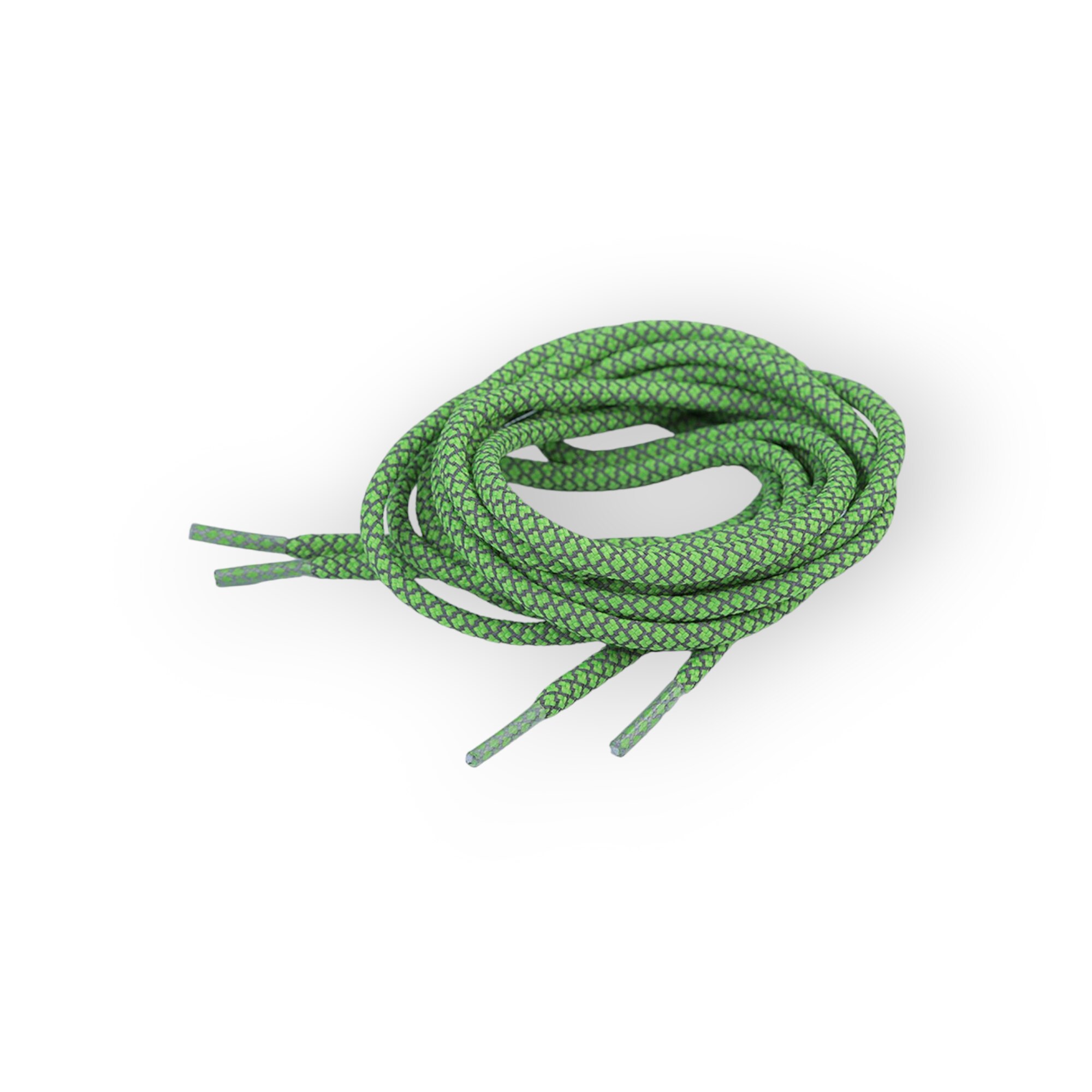 Sireturi rotunde reflectorizante, lungime 130 cm, Verde deschis - eMAG.ro