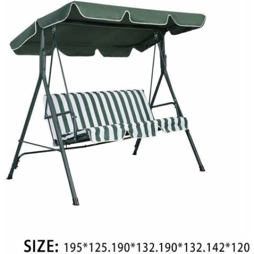 Copertina pentru balansoar longziming, Poliester, 195x125 cm, Verde ...
