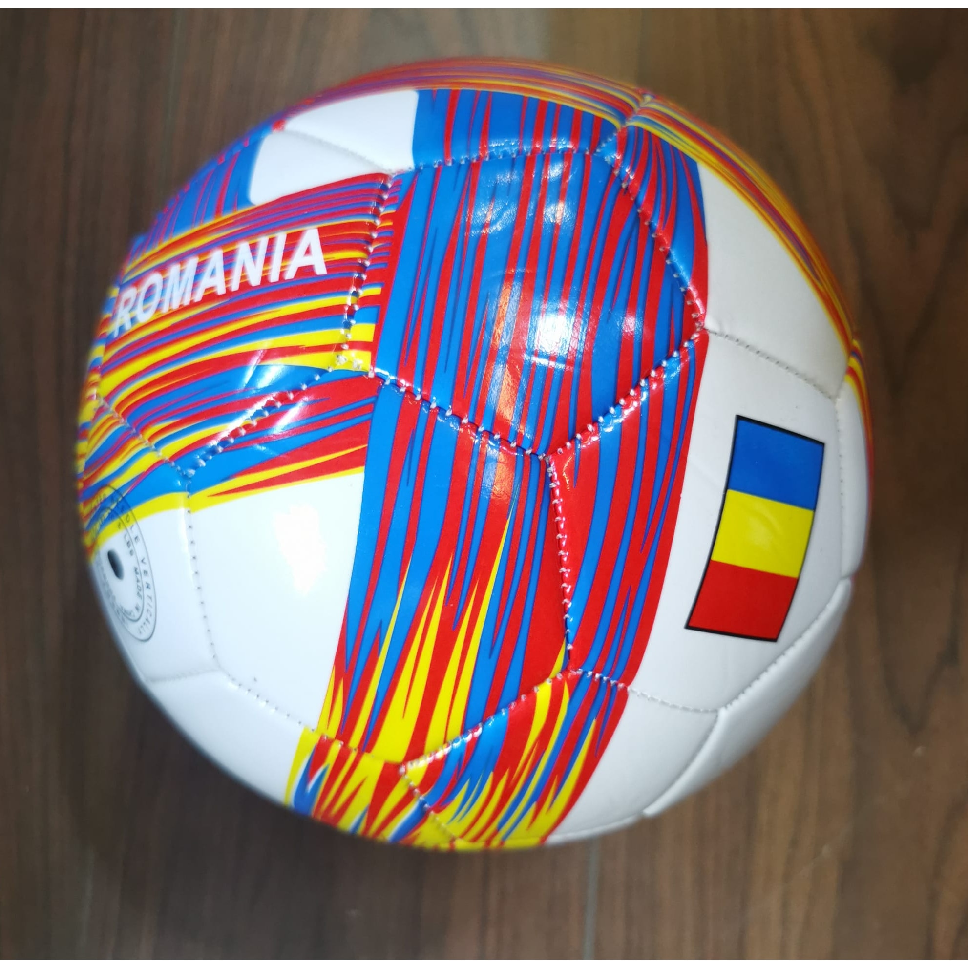 Minge de handbal pentru copii, Tricolor Romania 2024, 15 cm, VisionXXI ...