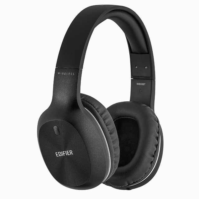 Casti wireless Over-Ear, Edifier W800BT, Bluetooth 5.0, Hi-Fi Deep Bass ...