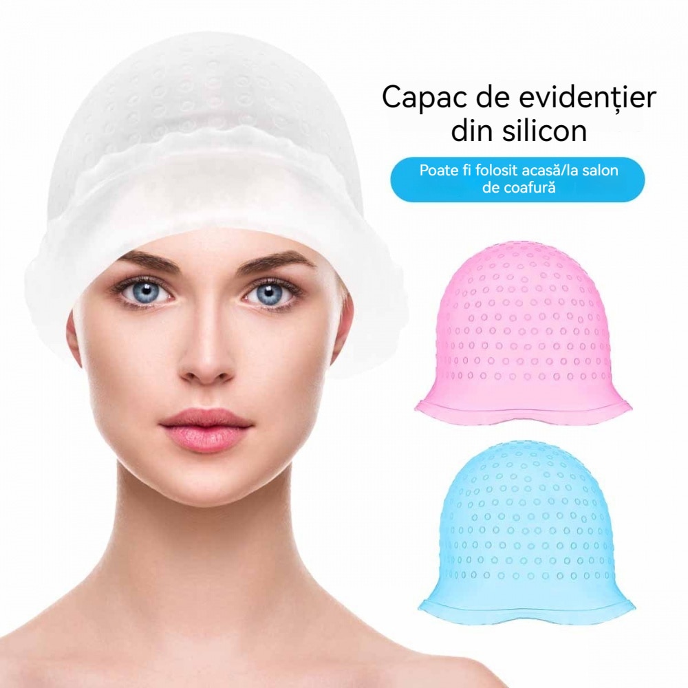 Caciula de Vopsit din Silicon ASDIIT® Caciula Reutilizabila Pentru ...