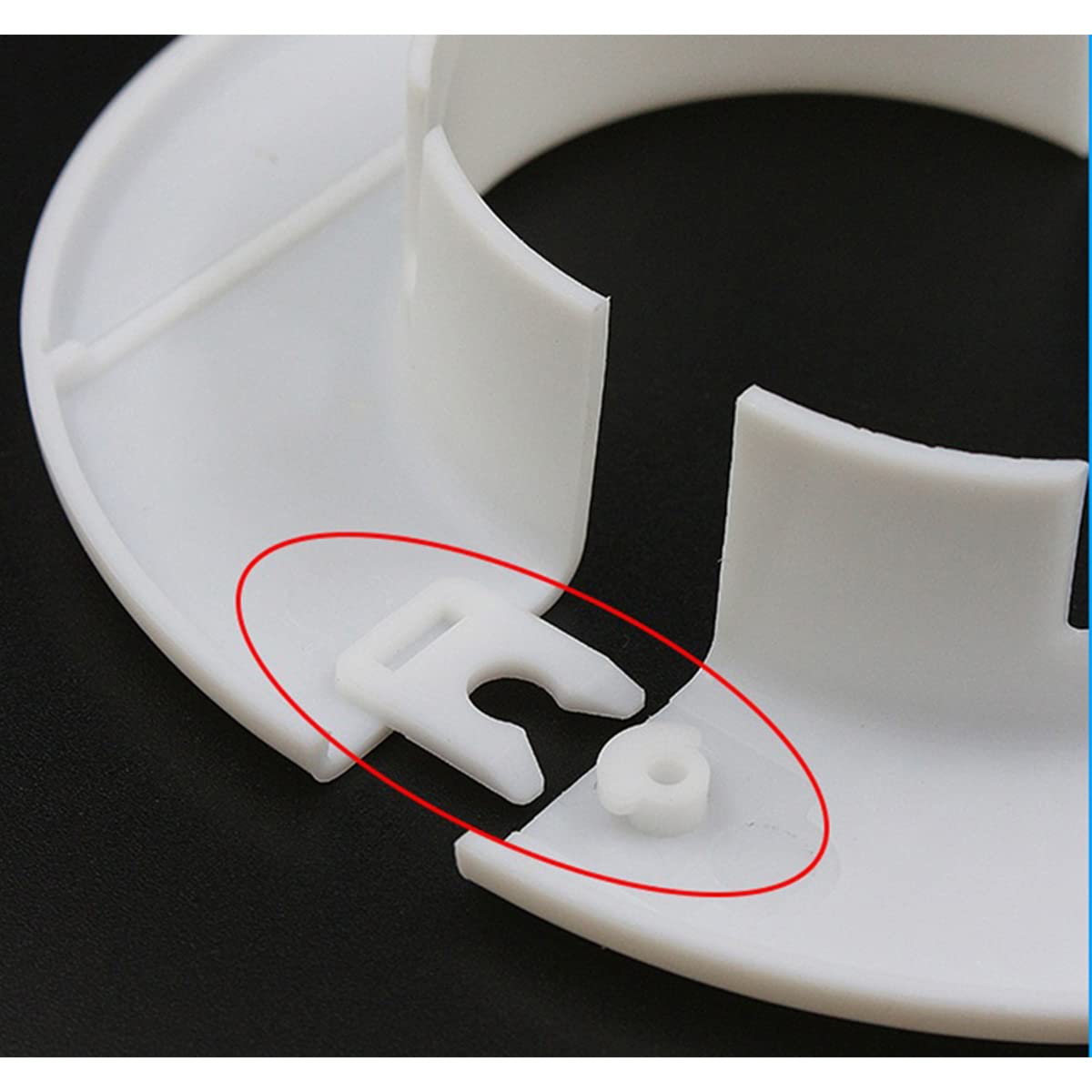 Légkondicionáló lyuk dugógyűrű fedél, vízcső lyuk gyűrű fedele, Anmai ...