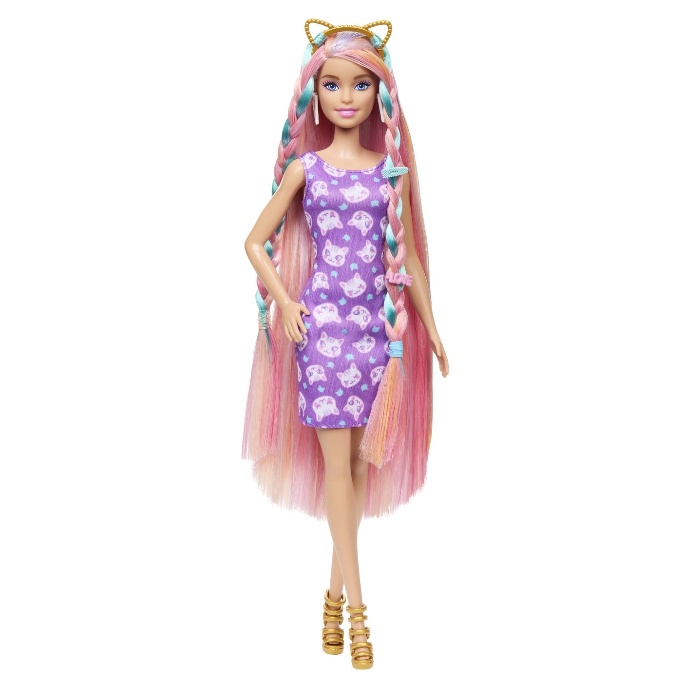 Papusa Barbie - Barbie, Fun and fancy hair - eMAG.ro