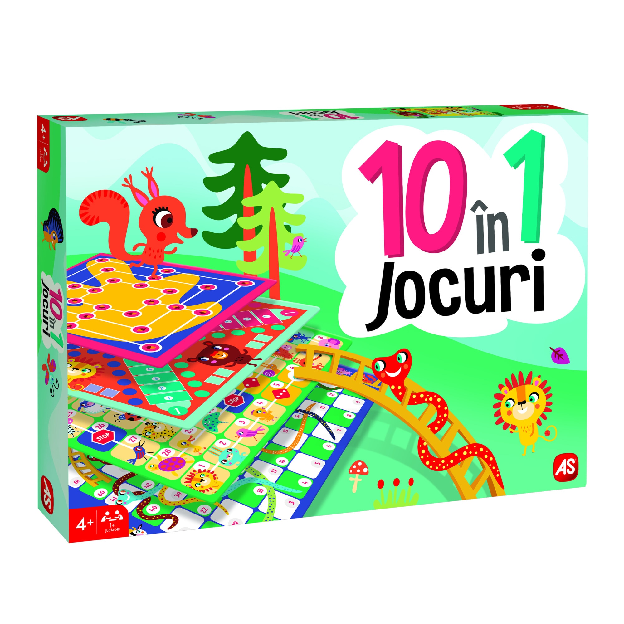 Joc AS Games - 10 jocuri in 1 - eMAG.ro