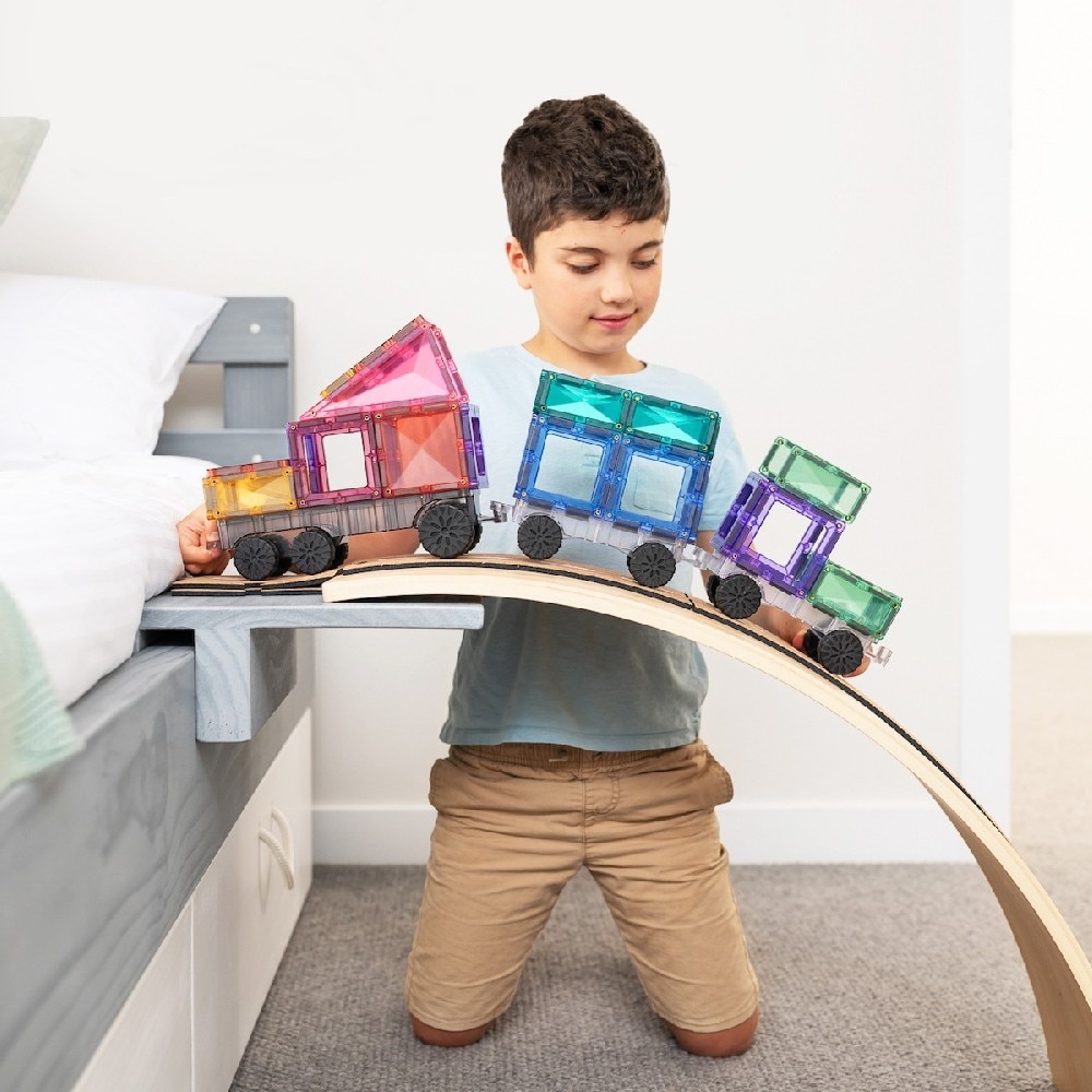 Set de constructie placi magnetice, Pastel Transport Pack, Connetix ...