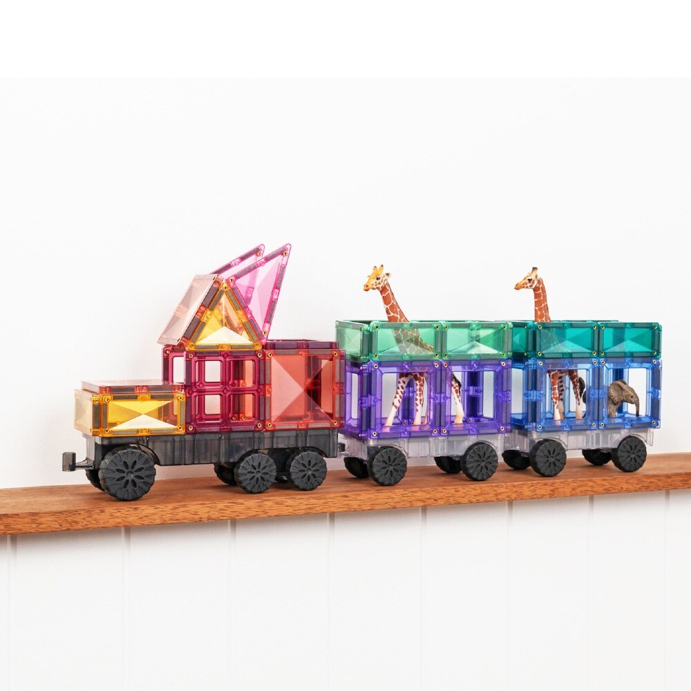 Set de constructie placi magnetice, Pastel Transport Pack, Connetix ...