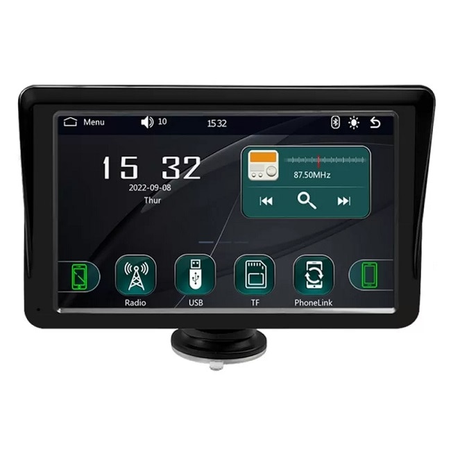 Navigatie Auto Portabila, Sistem Multimedia Apple Carplay/Android ...