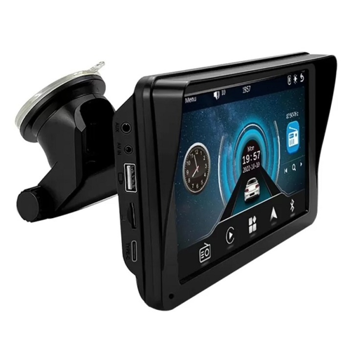 Navigatie Auto Portabila, Sistem Multimedia Apple Carplay/Android ...