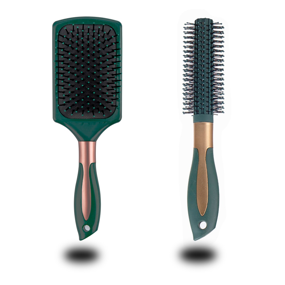 Set 2 perii de par, pentru ondulare, Set de pieptene cu perie de par ...