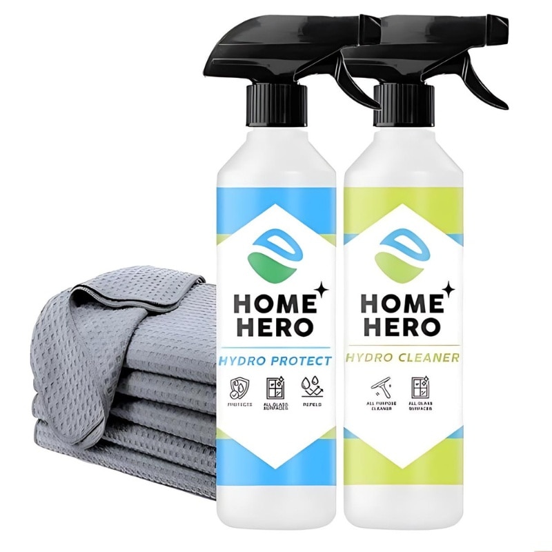 Pachet Maxi, Home Hero, HydroProtect + Hydro Cleaner + 2 Lavete ...