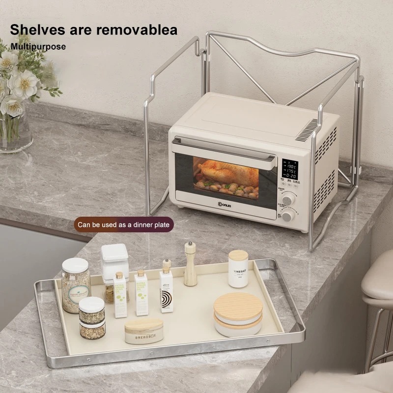 Raft demontabil universal, NEVERMORE, pretabil cuptor cu microunde ...