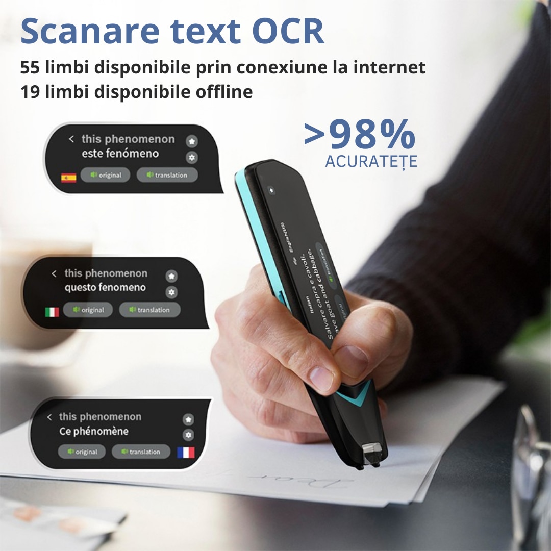 Translator inteligent cu AI pentru traducere vocala, text si imagini ...