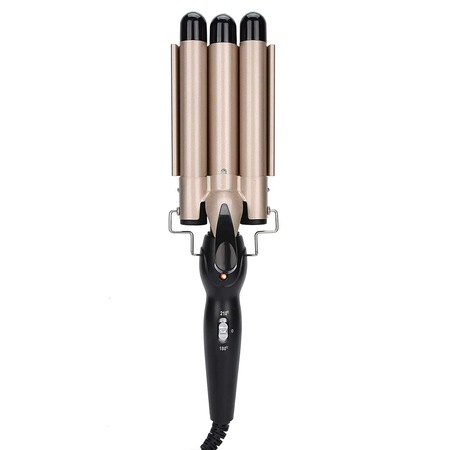 Ondulator de par profesional 3 in 1 Curluxe, cu 3 elementi (Triple ...