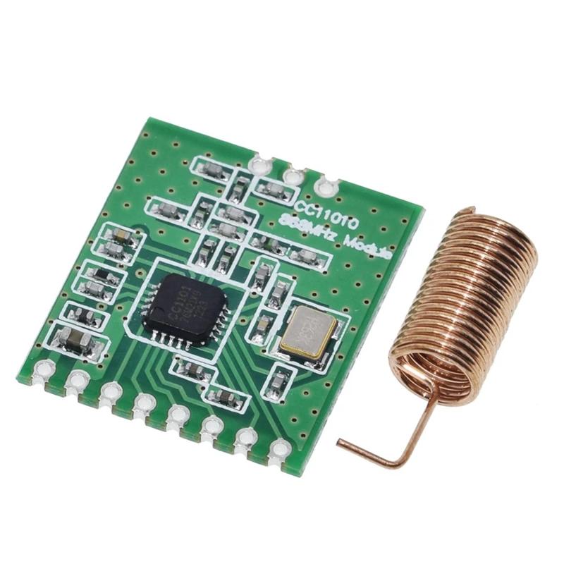 Modul transceiver RF 868MHz wireless CC1101 emitator/receptor cu antena ...