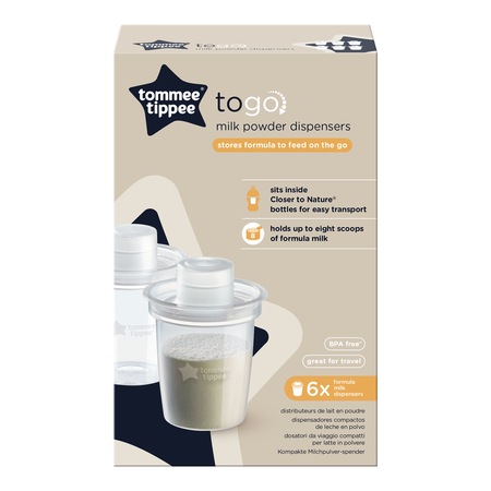 Dozator lapte praf Tommee Tippee, 6 buc - eMAG.ro