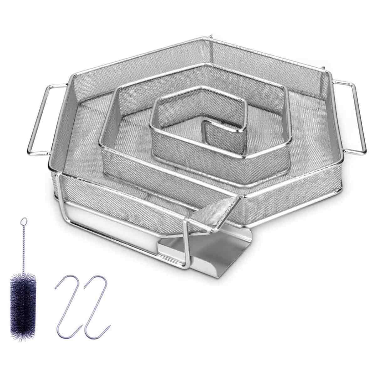 Generator de fum rece, Forma spirala, Inox, 21x18x5cm, Multifunctional ...