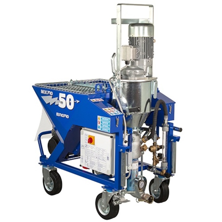 Pompa profesionala de tencuit, Euromair, MIXPRO 50 CLASSIC - eMAG.ro