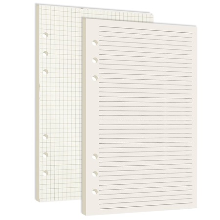 Set 2 Pachete refill hartie A5, Hartie, Dictando, 6 Gauri, 14.2 x 21 cm ...