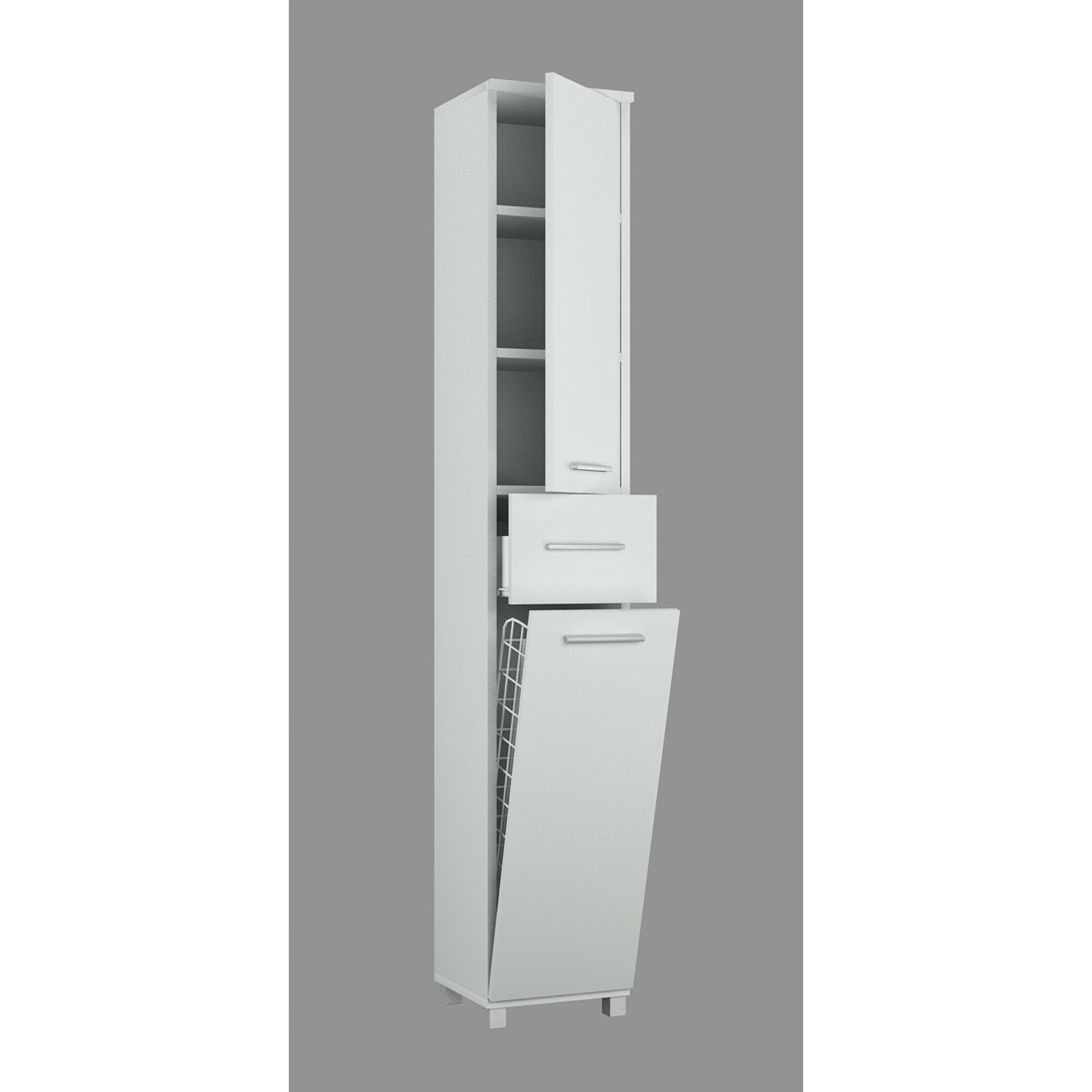 Dulap Baie, Cztery kąty, 2D1SZ1K, 172x30x28 cm, Cos De Rufe, De Sine ...