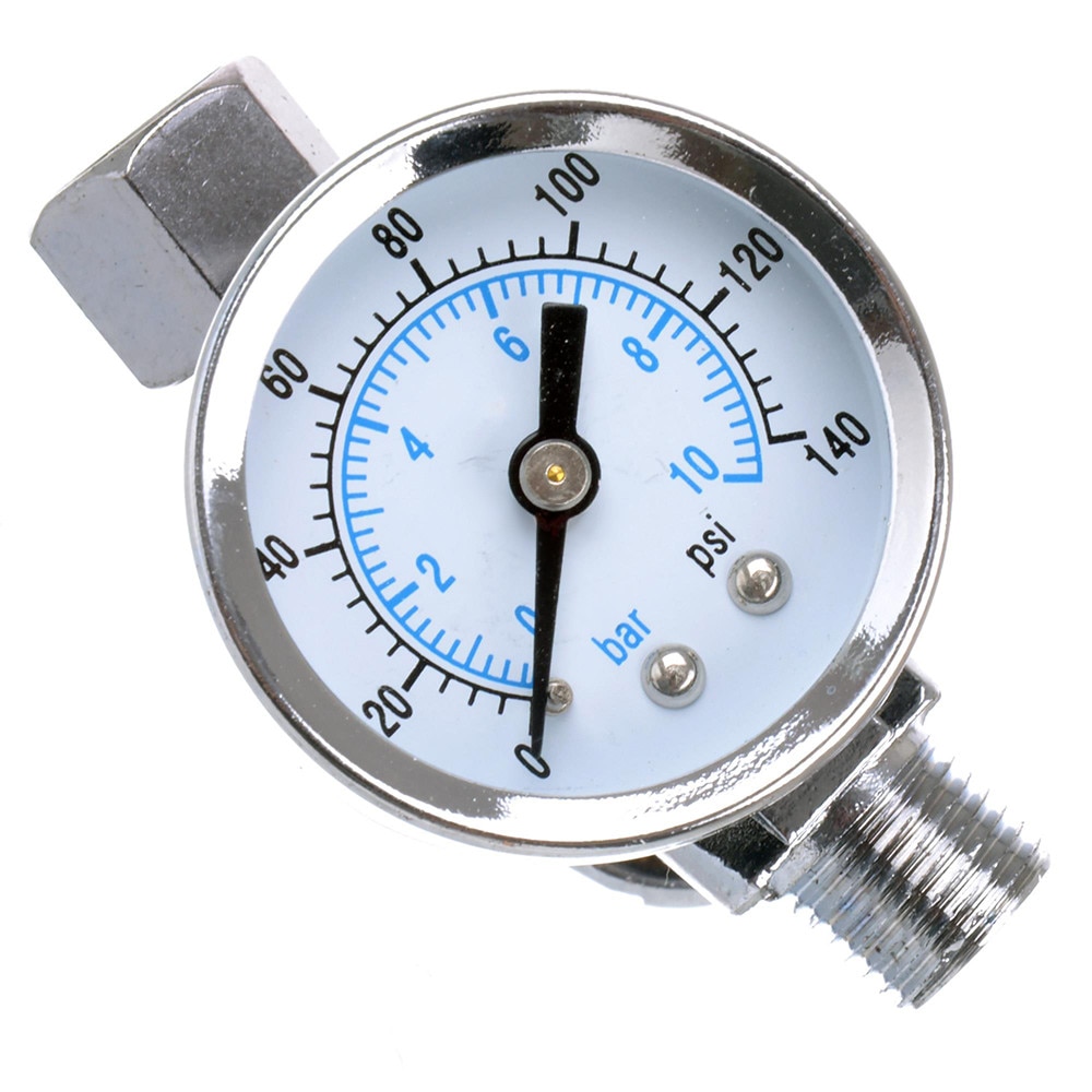 Regulator de presiune aer cu manometru, pentru pistol de vopsit, 1/4 ...