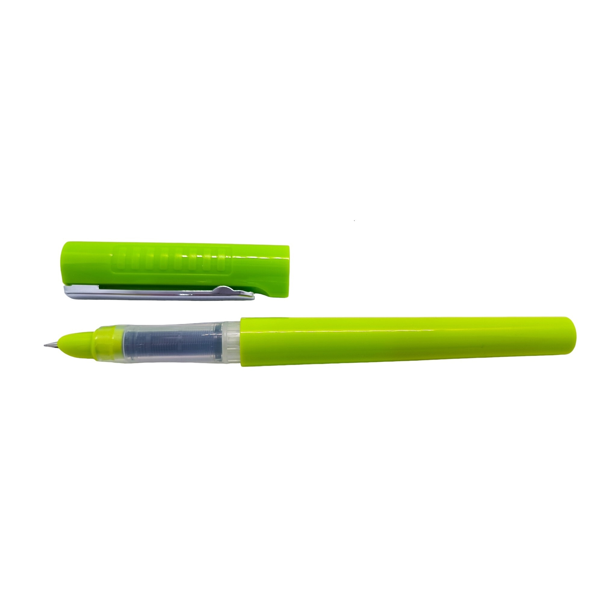 Stilou Ecada, penita iridium tip F, culoare corp plastic verde ...