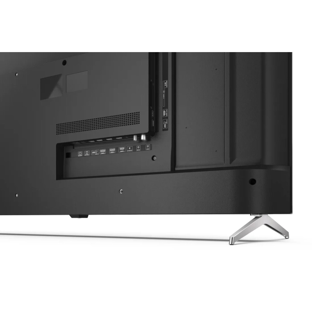 Телевизор Sharp 43GP6265E, 43" QLED Google TV, 4K Ultra HD 3840x2160 Frameless, AQUOS, DVB-T/T2 ...