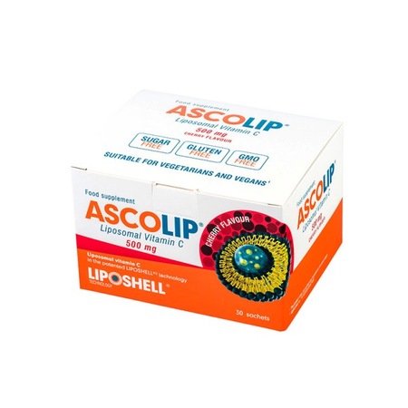 Vitamina C Lipozomala 500 mg LIPOSHELL®, COPII /ADULTI (30 plicuri ...