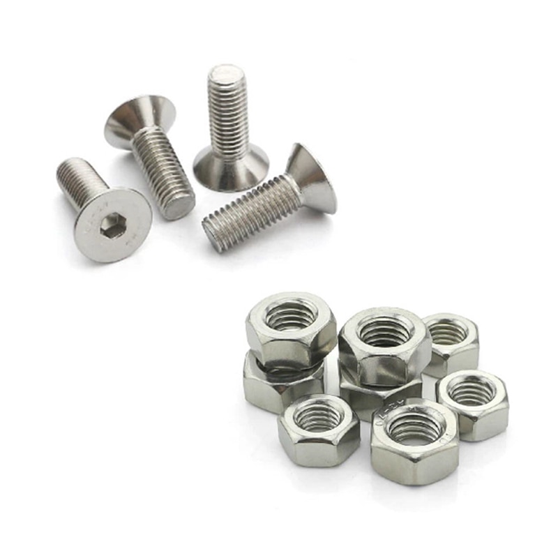 Set Suruburi si Piulite Autocise, Inox, Rezistenta la Coroziune ...
