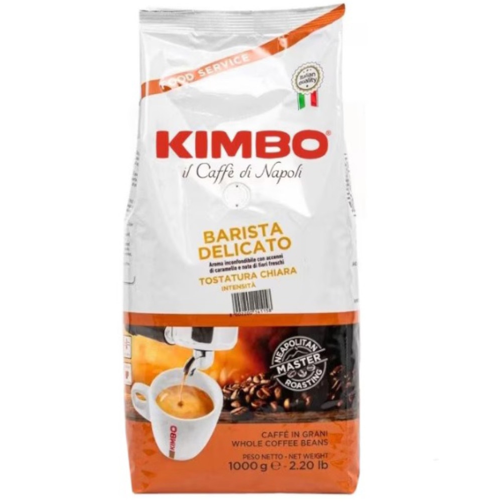 Set 2 x Cafea Boabe, Kimbo, Espresso Barista Delicato, 1 kg - eMAG.ro