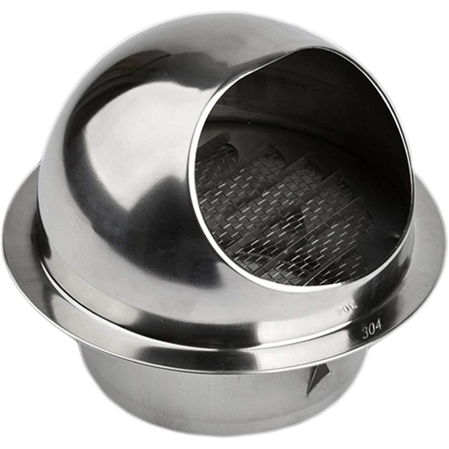 Grilaj de Ventilatie, 6", Otel Inoxidabil, 150mm, 178x178x145mm - eMAG.ro