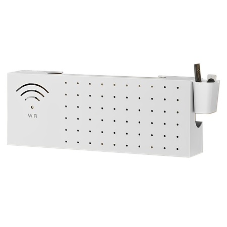 Raft Suport Router Wireless, BYONDSELF®, cu Cutie de Depozitare, Pentru ...