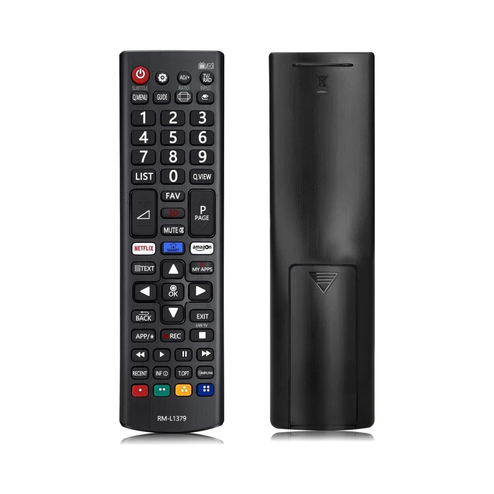 Telecomanda universala pentru TV LG, design ergonomic, fara configurare, negru - eMAG.ro