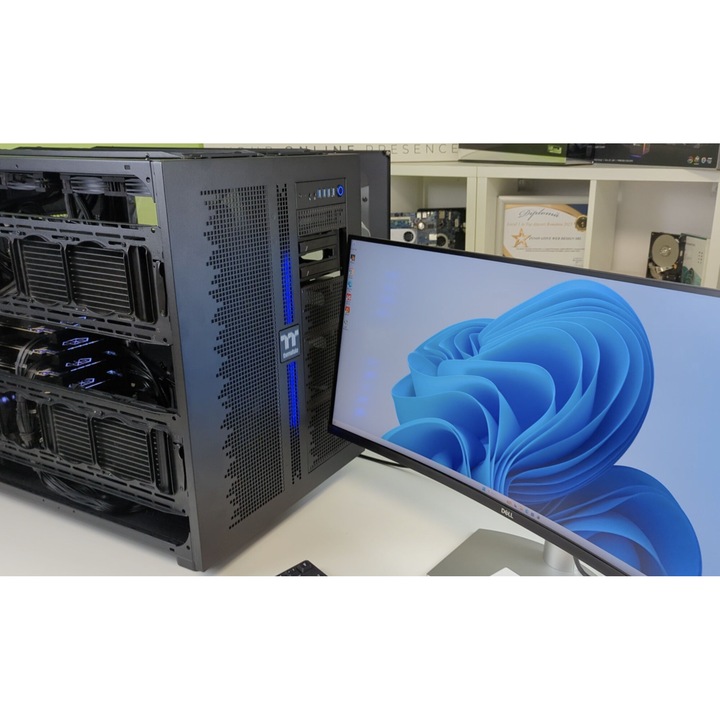 Desktop PC Custom AMD Threadripper Super Tower, AMD Ryzen Threadripper ...