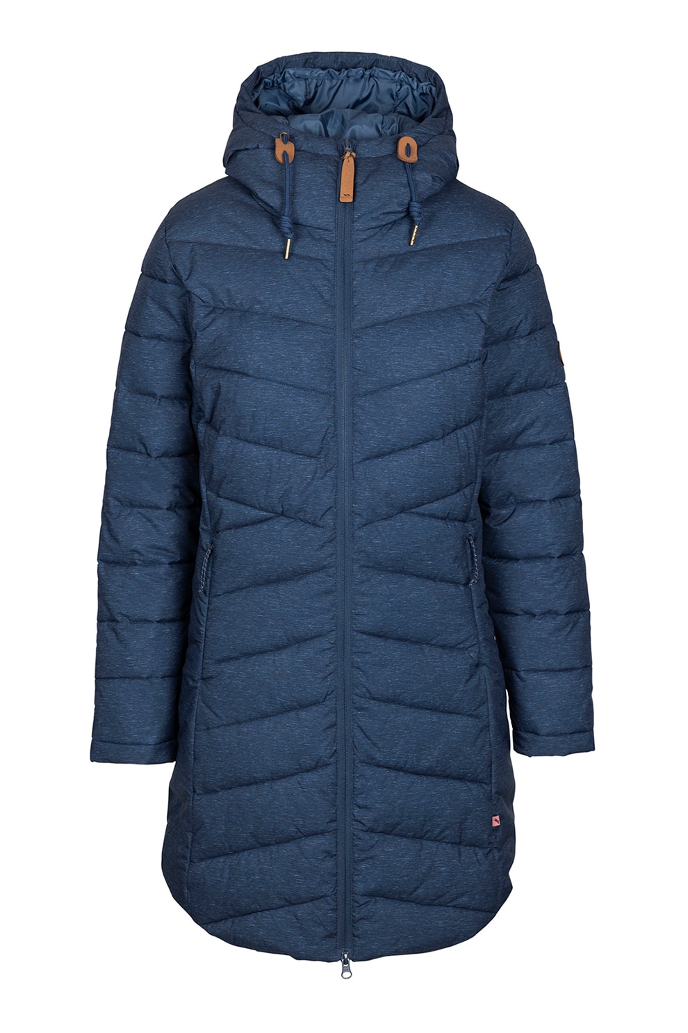 Trespass, Geaca cu gluga si buzunare cu fermoar, Bleumarin, M - eMAG.ro