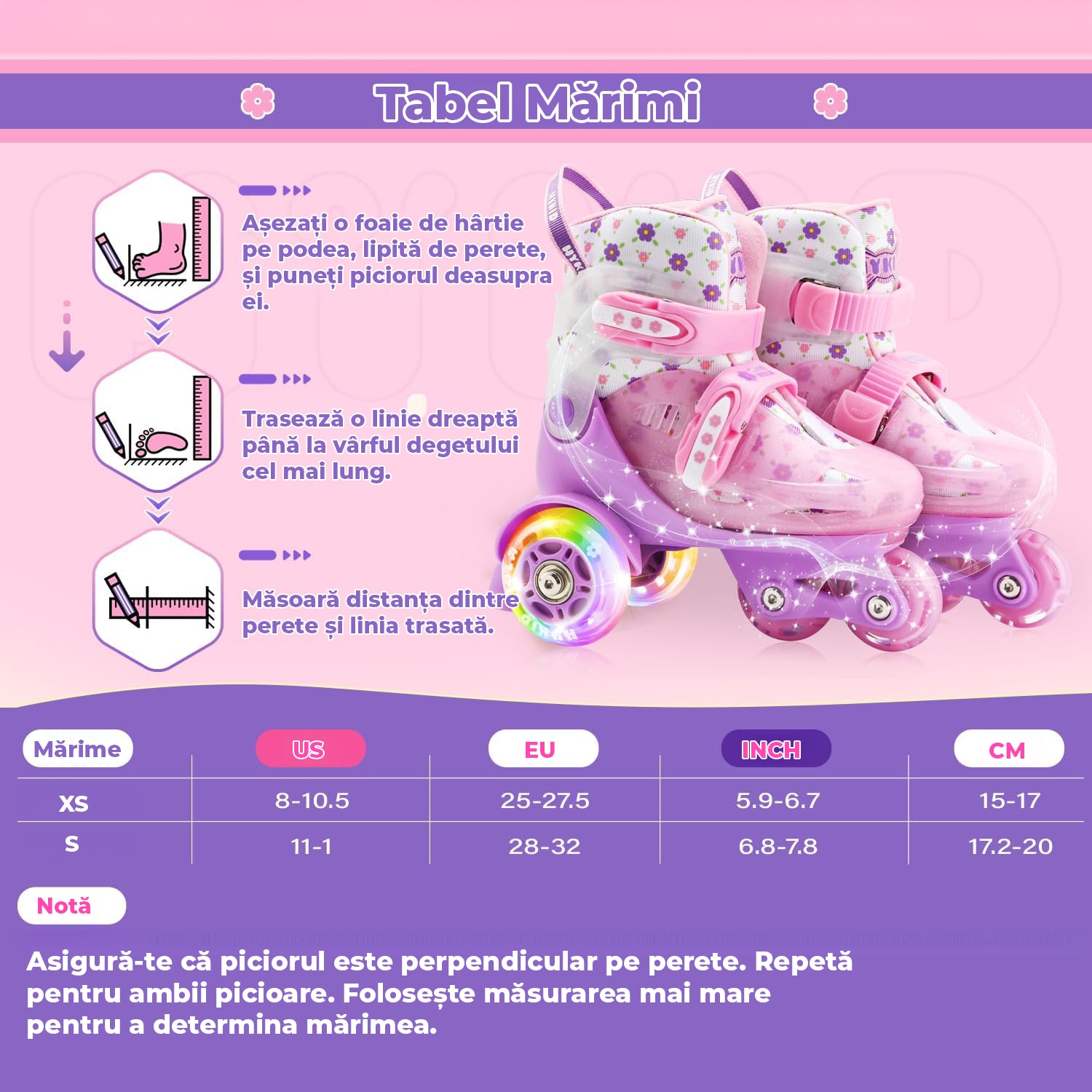 Role Reglabile pentru Copii, Platforma Triunghi pentru Stabilitate ...