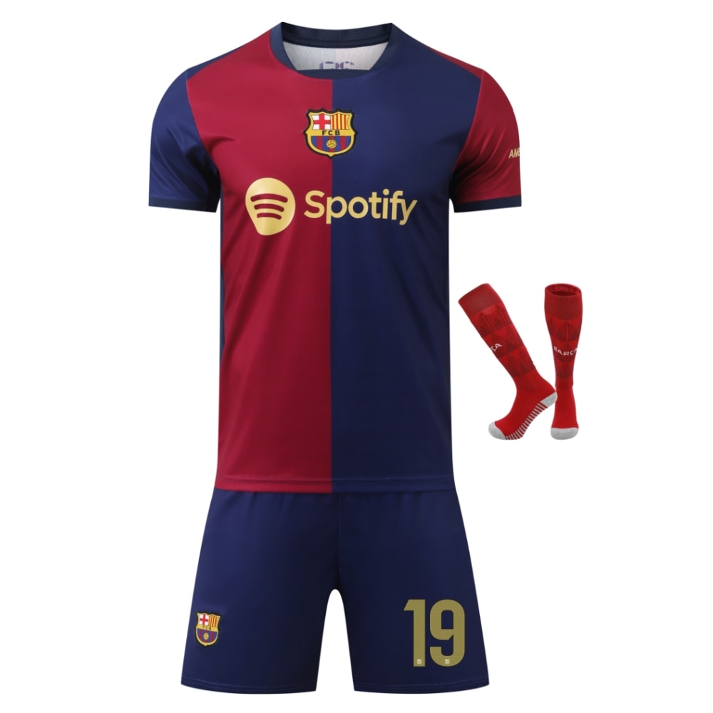Echipament sportiv copii Barcelona Yamal Fotbal Jersey, 150-160 cm ...