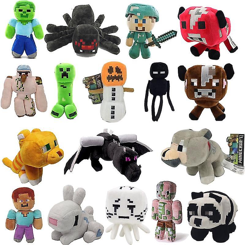 Set 5 minecraft plush VICTINY ® 15 / 20 cm - eMAG.ro