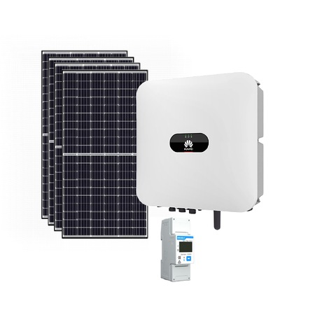 Kit Sistem Fotovoltaic 5.28kW Monofazat, Invertor Huawei 5kW, 12 Panouri Canadian Solar 440W ...