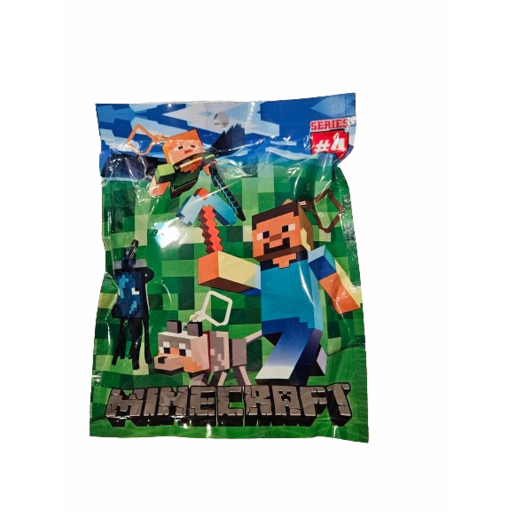 Figurina, Minecraft, Plastic, Multicolor - eMAG.ro